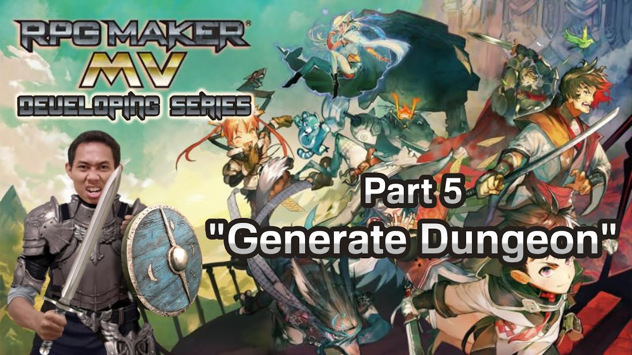 RPG Maker MV Development Series - Generate Dungeon - YouTube
