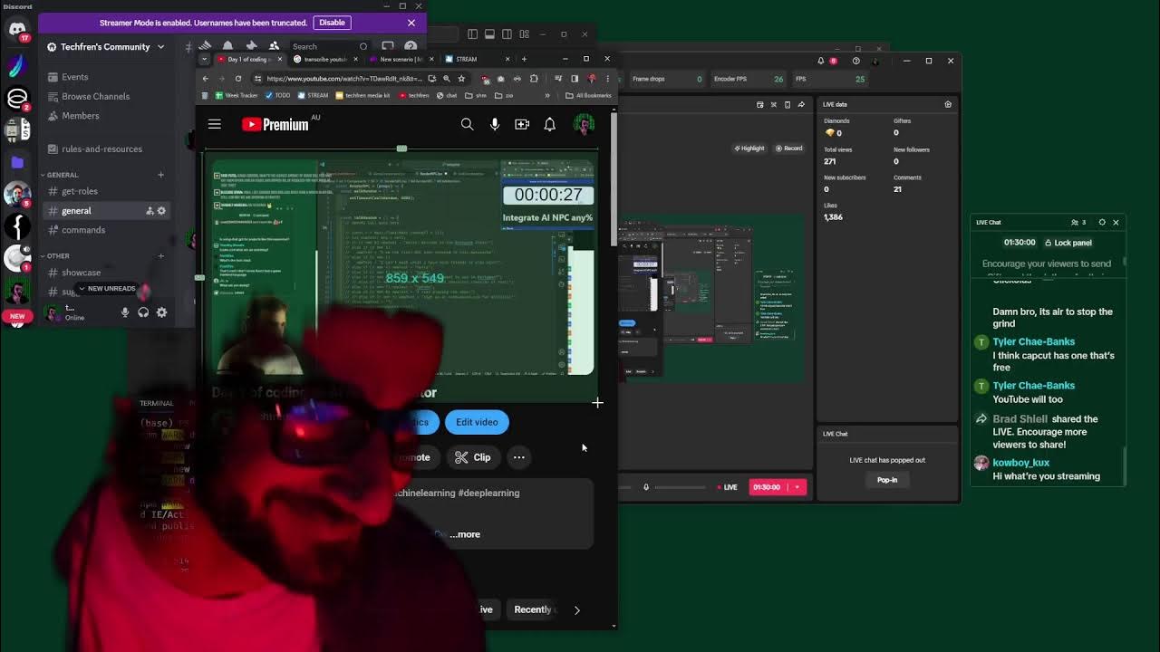Day 1 of coding an AI NPC Simulator - YouTube