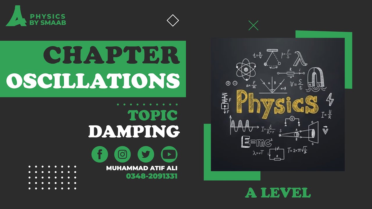 Chapter: Oscillations | Topic: Damping & Types of Damping | A2 Level ...