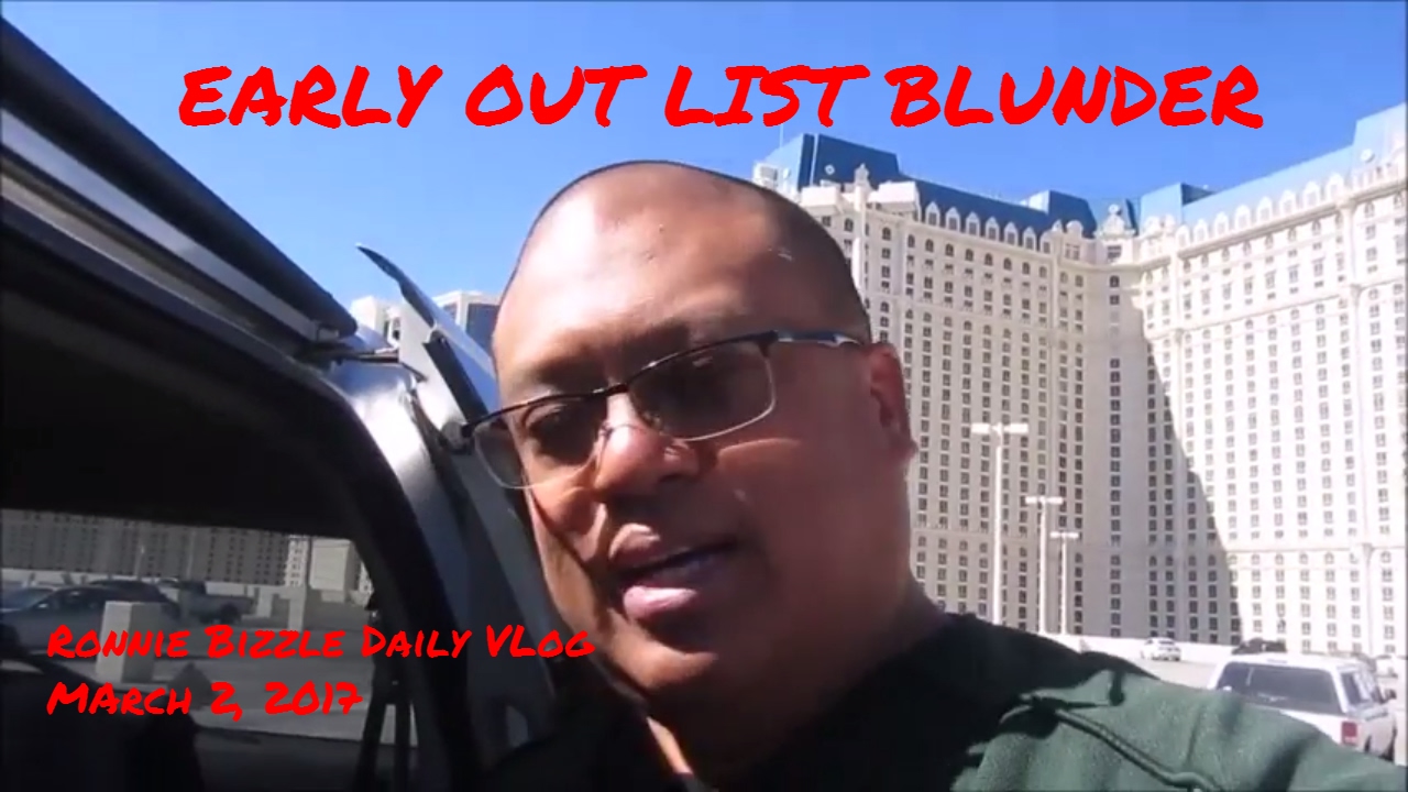 EARLY OUT LIST BLUNDER - YouTube