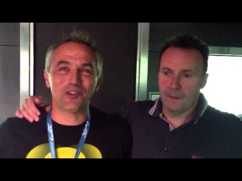 Impressions de Christophe et Pascal sur leur relai - YouTube