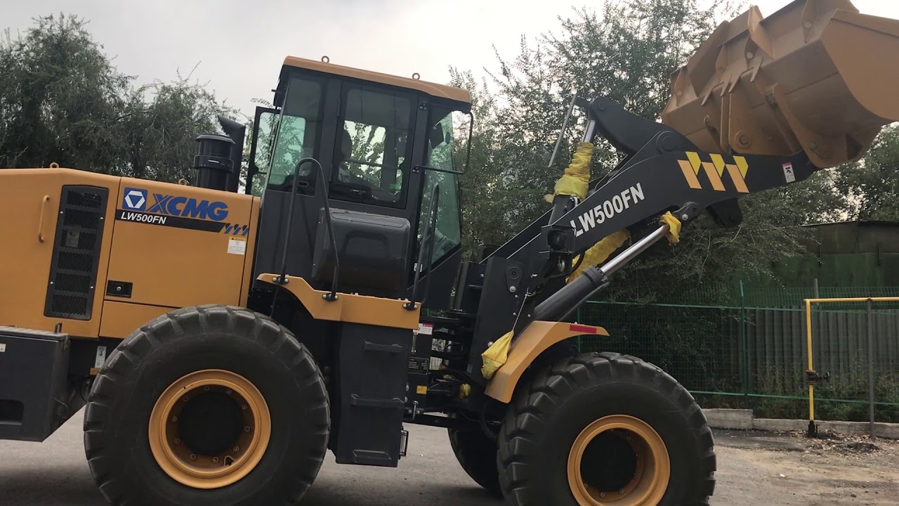 Front loader XCMG LW500FN / LW300KN - YouTube