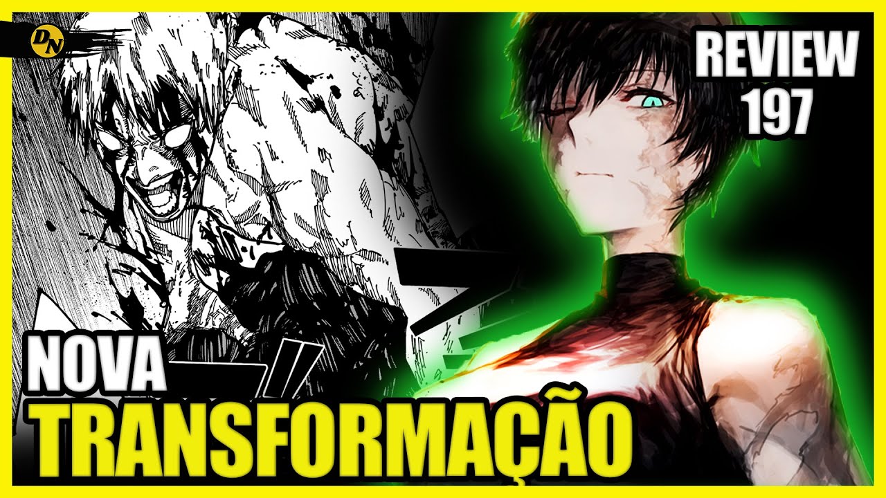 NOVA TRANSFORMAÇÃO DO NAOYA! (Review de Jujutsu Kaisen | Capítulo 197 ...