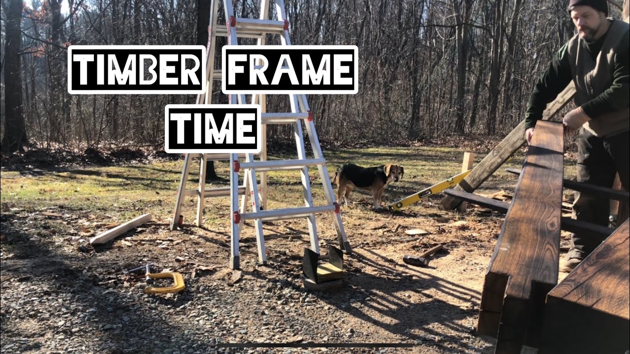 Sawmill Time | Timber Frame Work Day | J2Z Works - YouTube