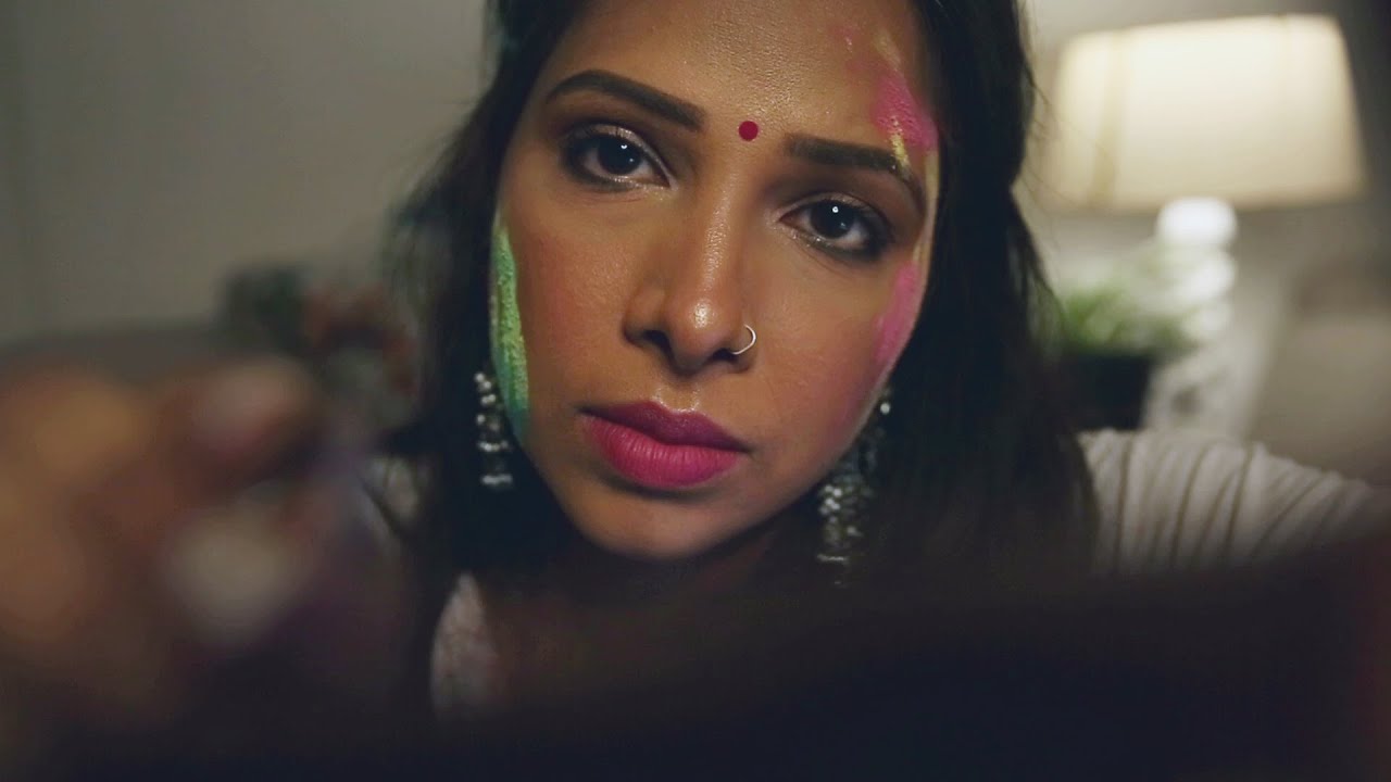 Indian ASMR| Holi Roleplay| friend cleans your eyes| personal attention ...