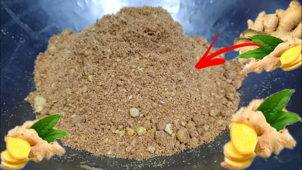 Dried Ginger Recipe |سونٹھ نسخہ | Authentic Recipe For Unique Cooking ...