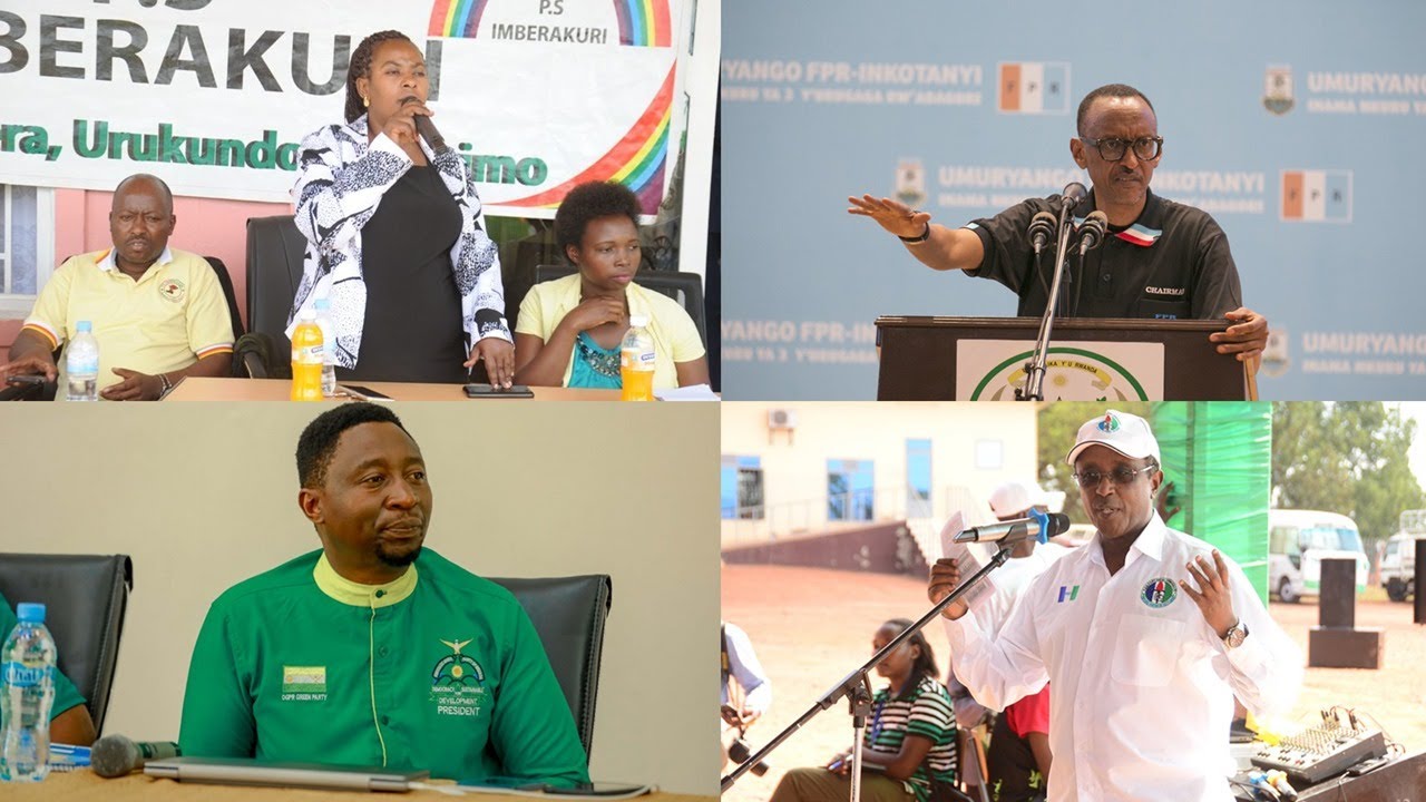 MU RWANDA AMASHYAKA AKORA POLITIKI NYABYO NTARENGA ATATU ABANDI ...