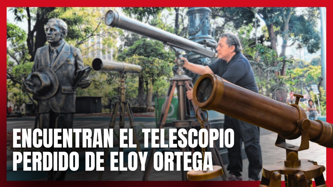Hallan el telescopio olvidado del astrólogo Eloy Ortega - YouTube