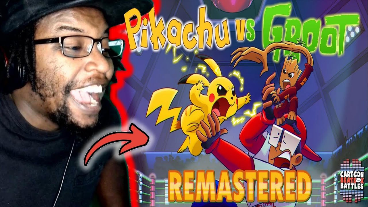 Pikachu vs Groot Remastered - Cartoon Beatbox Battles / DB Reaction ...