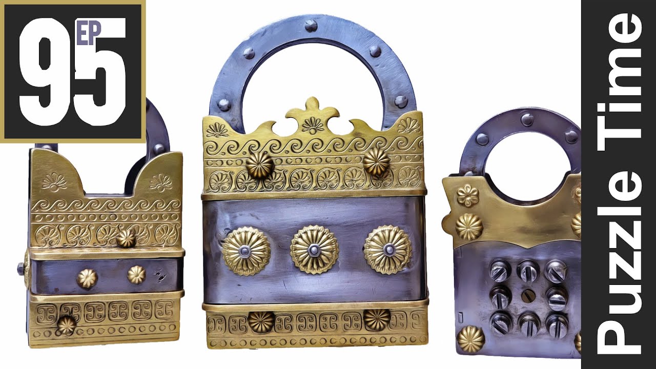 Puzzle Time Ep 95 - Gorgeous new Indian Trick Locks - YouTube
