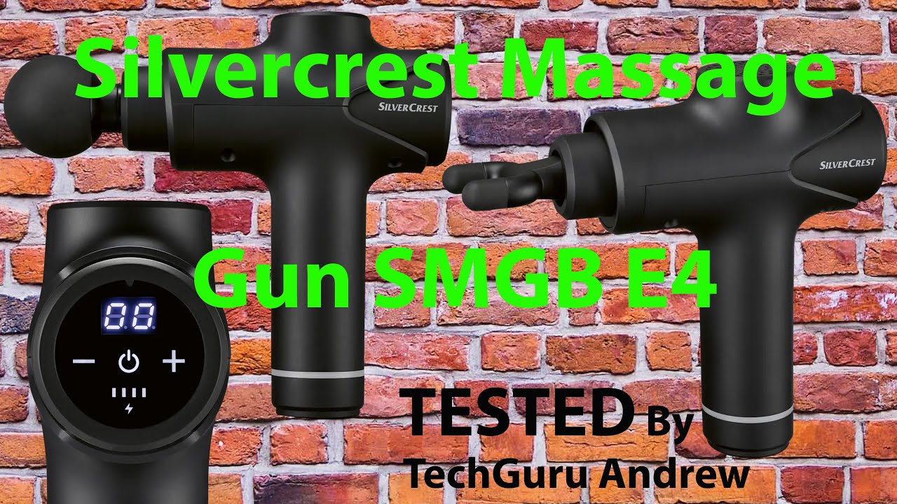 Silvercrest Massage Gun SMGB E4 - YouTube