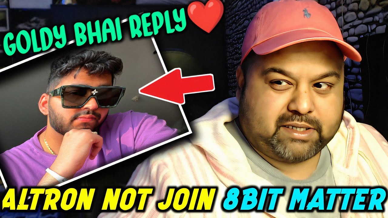 Goldy Bhai Reply on ultron not join 8bit matter 😳 Goldy Bhai on ultron ...