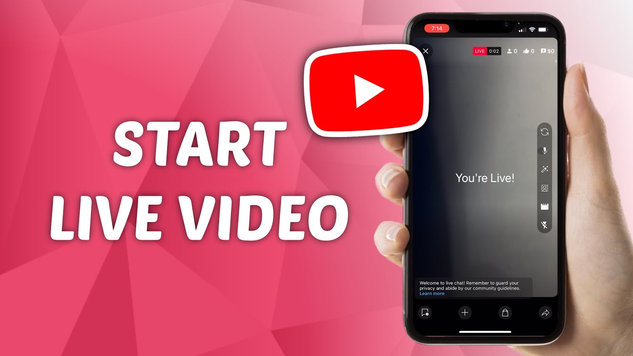 How to Go Live on YouTube - Start YouTube Livestream - YouTube