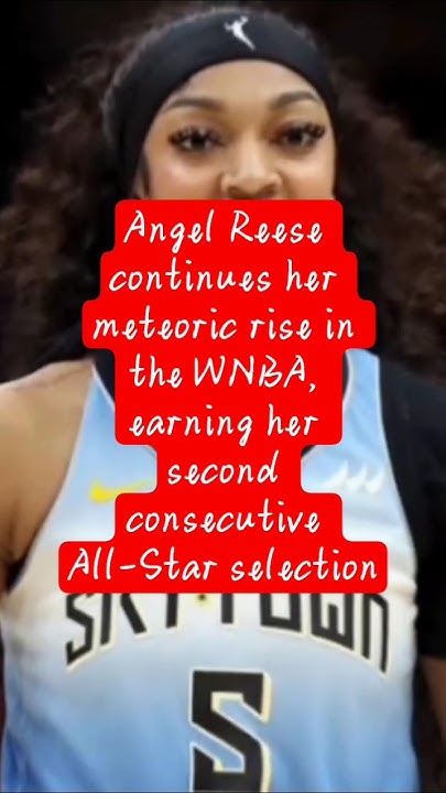 Reese continues her meteoric rise in the WNBA, earning her second consecutive All-Star selection ...