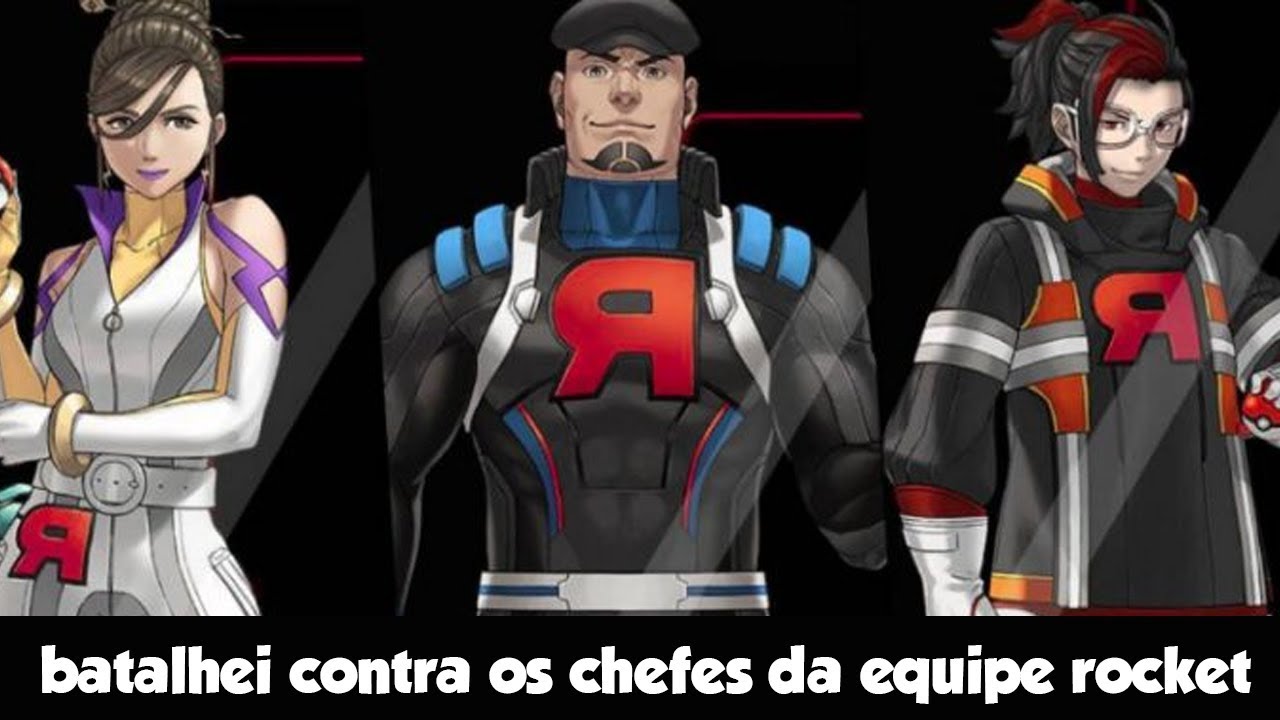 Encontrei os líderes da Equipe Rocket! - YouTube