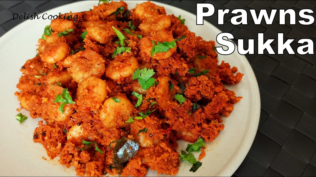 Prawns Sukka Mangalorean Style | Yetti Sukka Recipe | Prawns Coconut ...