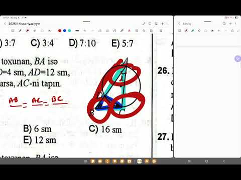 Hərəkət Oxşarlıq Homotetiya sual N 1-80 Test izahı Dim 2025 2-ci hissə