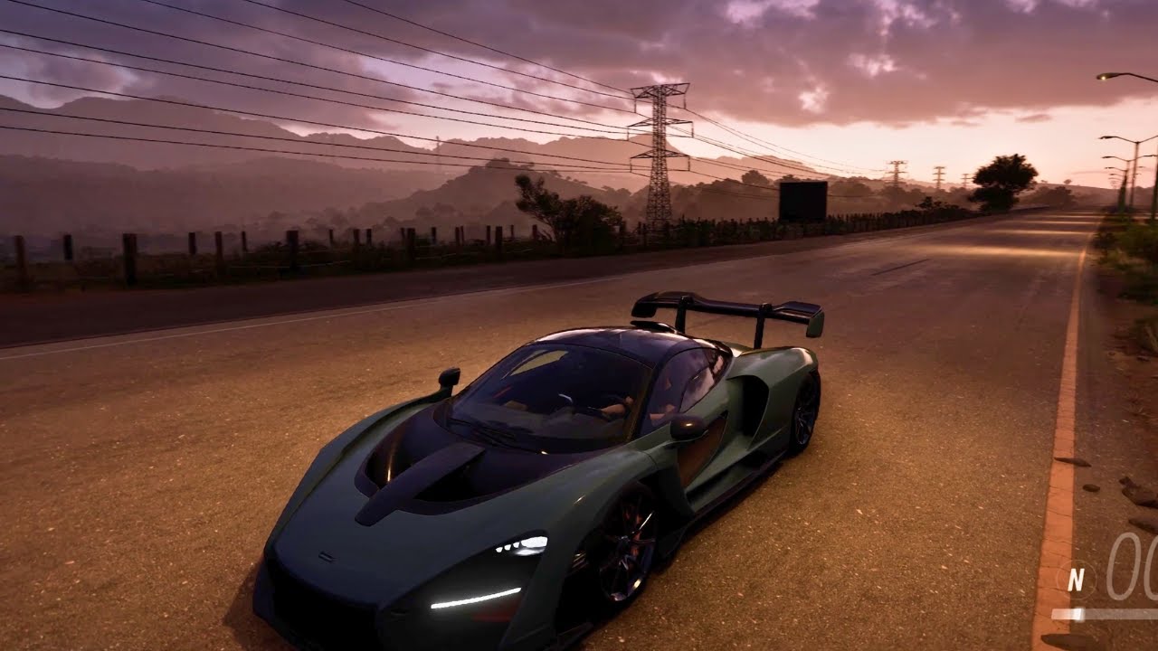 McLaren Senna | Night Drive | Forza Horizon 5 | LOGITECH G29 With ...