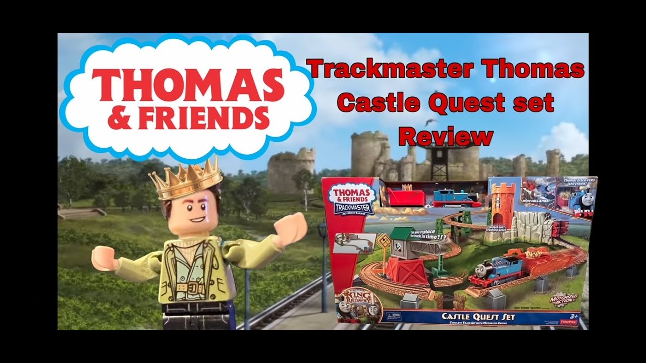 Trackmaster Thomas castle quest set review - YouTube