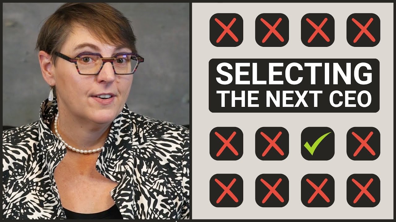 How to Choose the Right CEO: The KASH Box Framework for Boards - YouTube