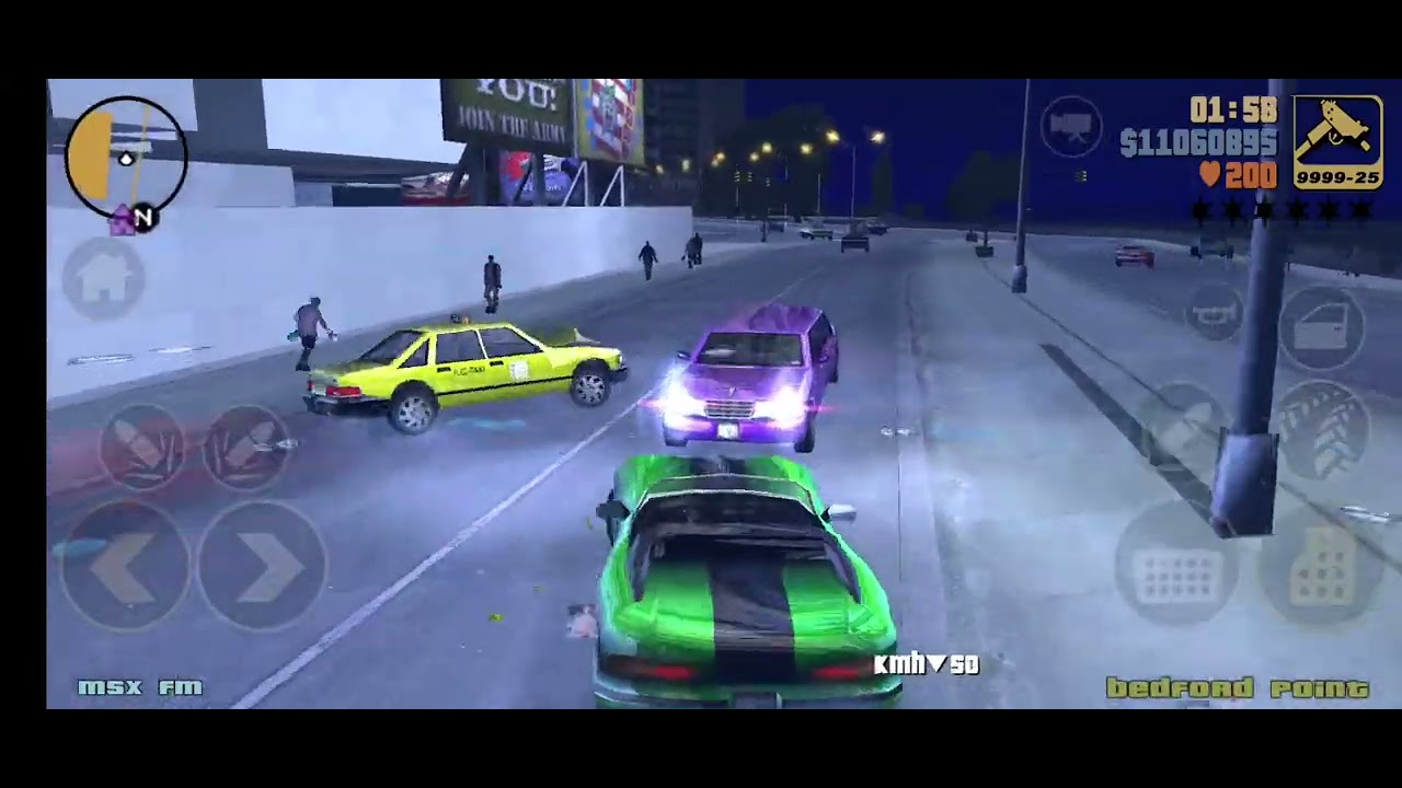 Gta 3 Android Mobile Freeroam Gameplay #1 - YouTube