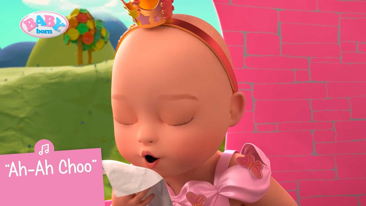 🎶 Ah-Ah Choo 🤧 👶 | BABY born animated series | Season 1 | Music Video ...