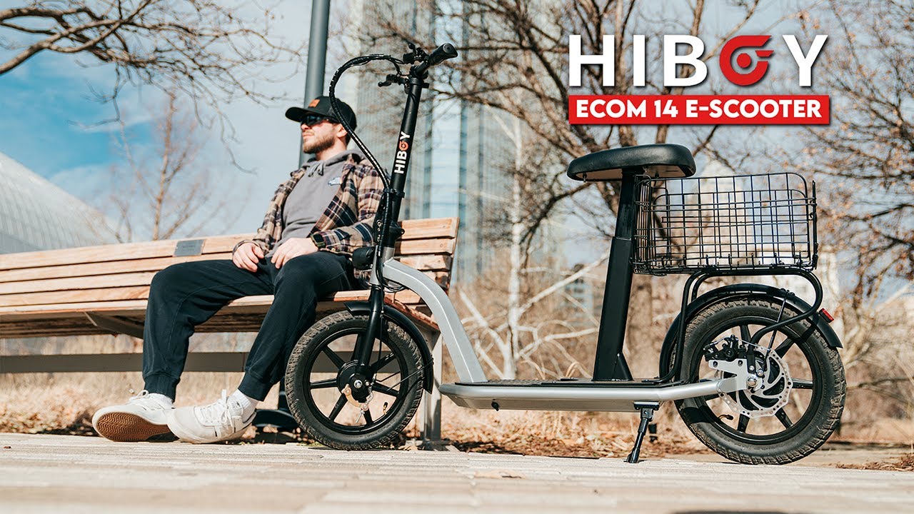 Hiboy ECOM 14 Eco Friendly Fat Tire Electric Scooter / January 2023 - YouTube