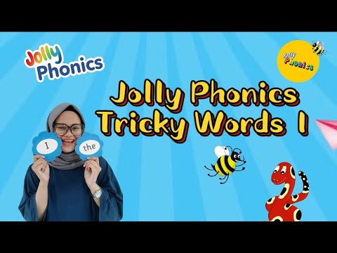 Jolly Phonics Tricky Words 1 - YouTube