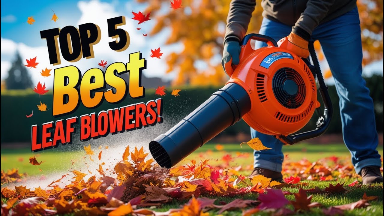 Best leaf blowers of 2025: most powerful electric leaf blower - YouTube