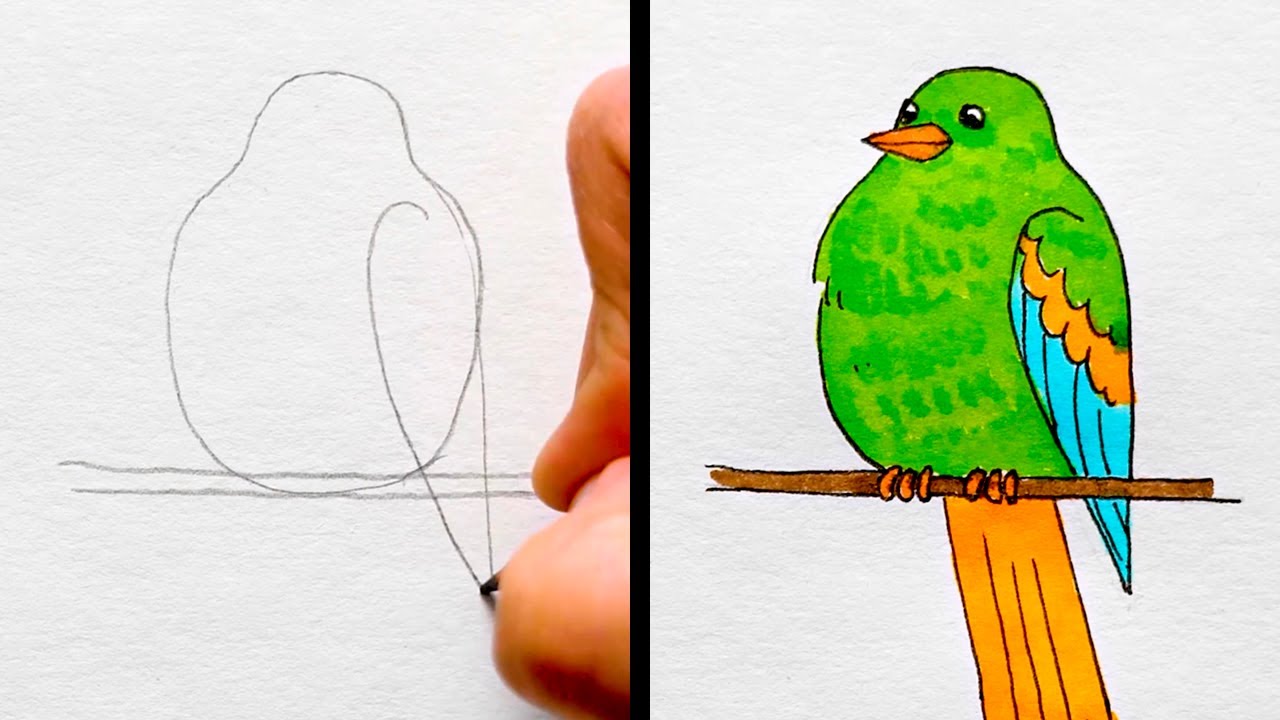 47 TRUCOS DE DIBUJO FÁCILES QUE DEBES PROBAR - YouTube