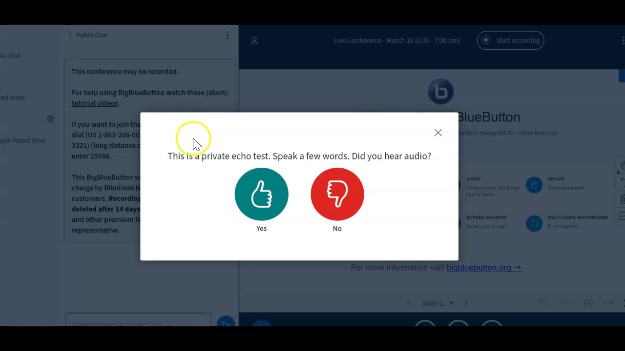 How to Join a Conference in Canvas - YouTube