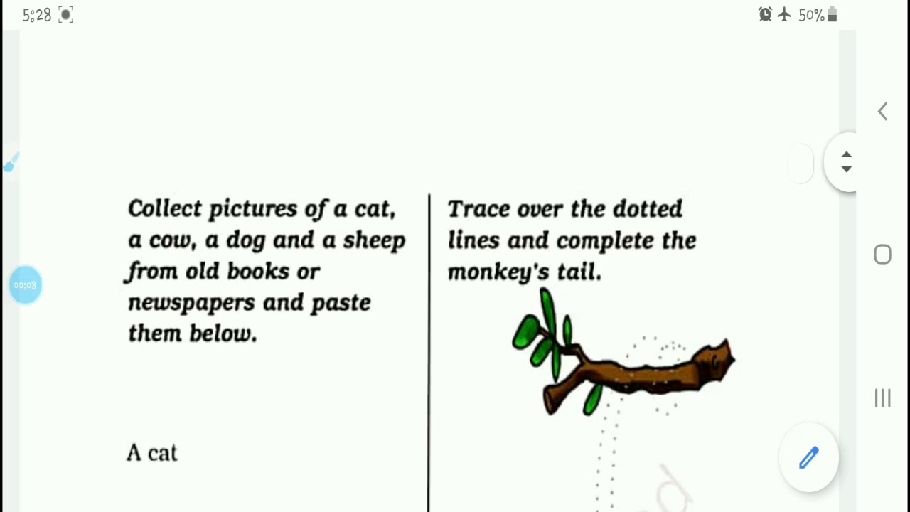 CLASS 1 ENGLISH NCERT Marigold 1 Lesson 1 Page no 6 7 YouTube class-1-english-ncert-marigold-1-lesson-1-page-no-6-7-youtube