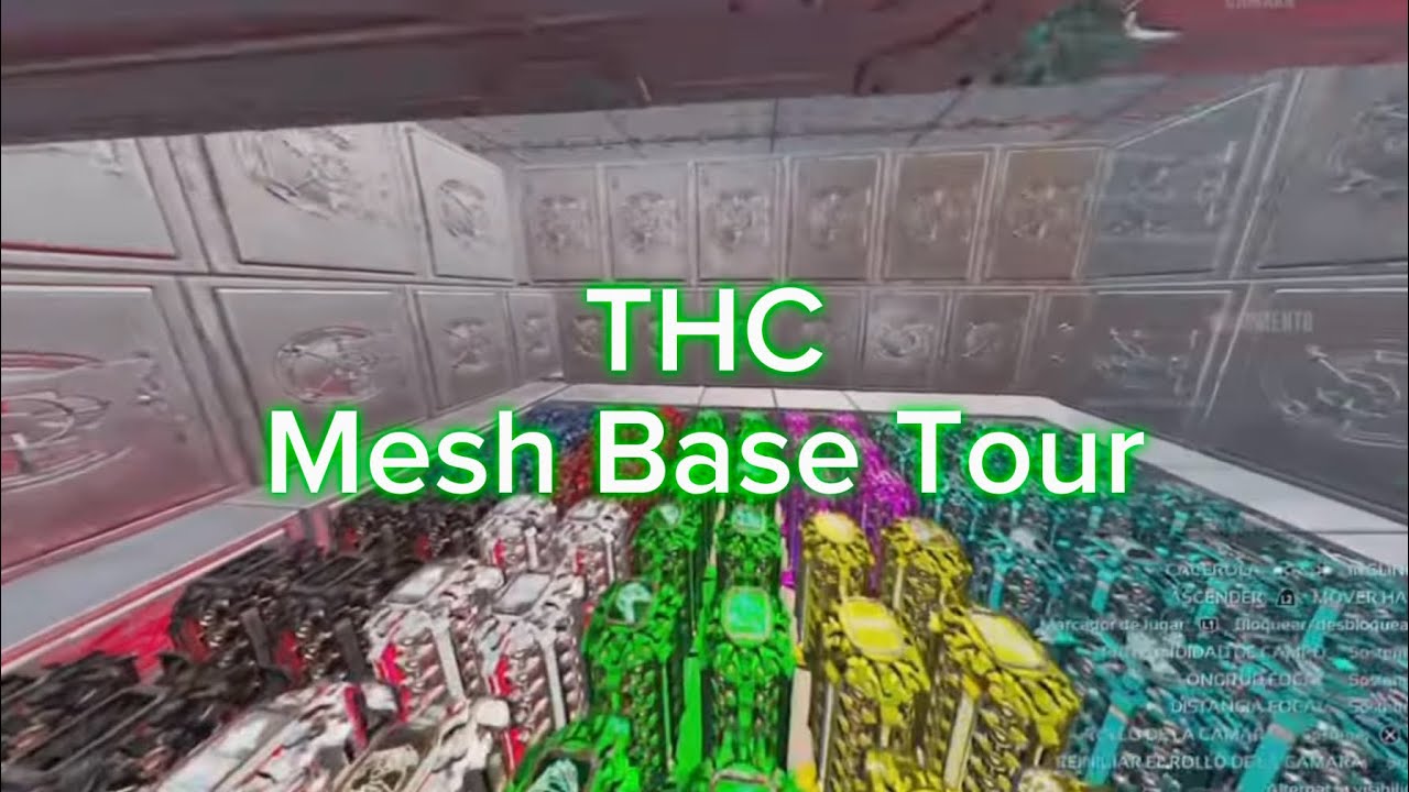 Base Tour of the Longest & Oldest Base on Ark Asa Small Tribes Console ...
