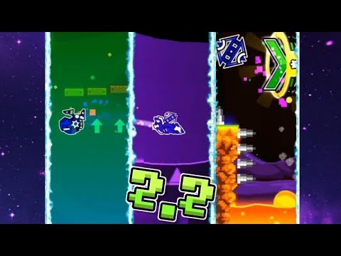 Game Over, Waves and Fake Explorers | Geometry Dash 2.2 - YouTube