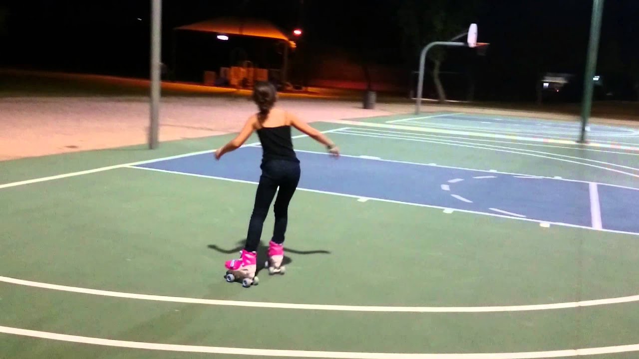 Bike riding and roller skating. - YouTube