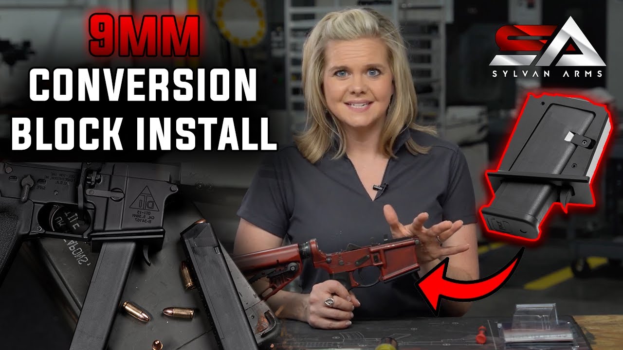 Sylvan Arms 9mm Glock Conversion Block FULL INSTALL - YouTube