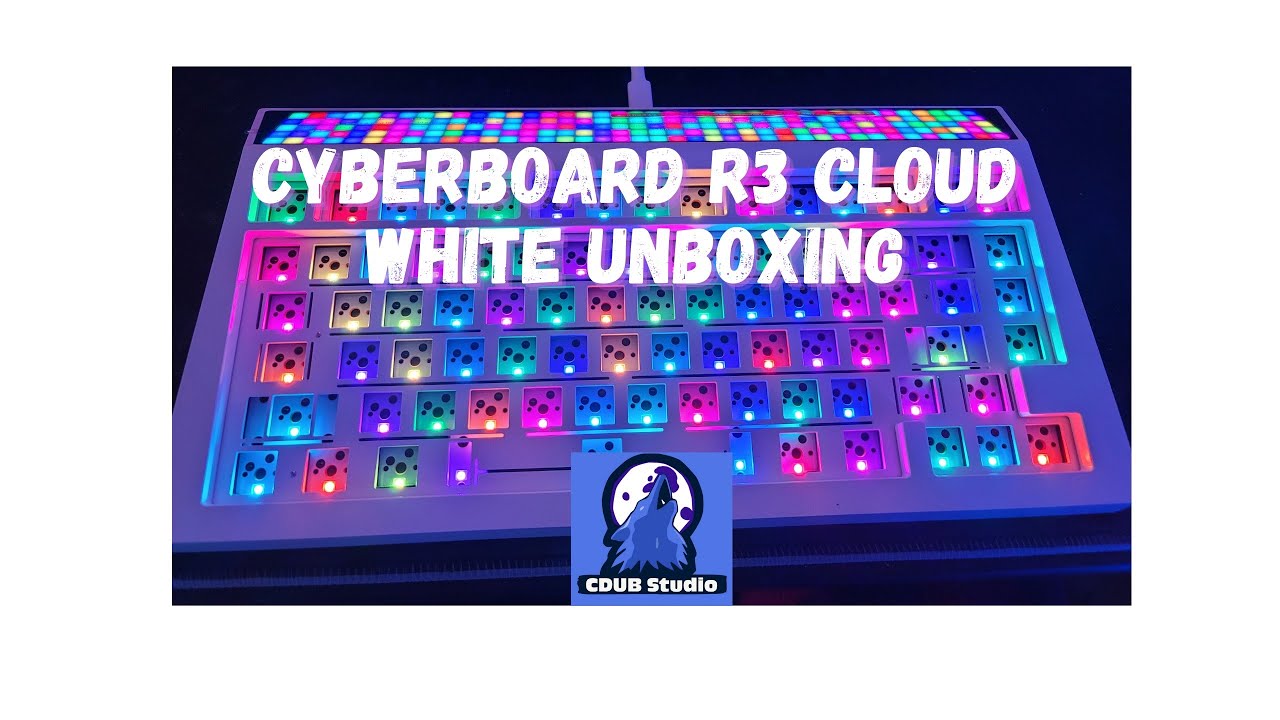 Cyberboard R3 Review and Unboxing ☁️ Cloud White ☁️ - YouTube