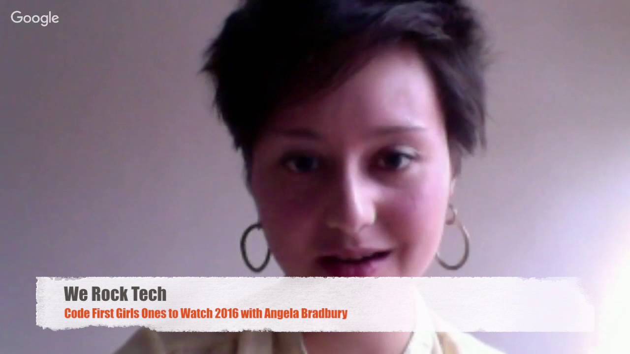 WeRockTech CFGOnesToWatch2016 Angela Bradbury Teaser - YouTube