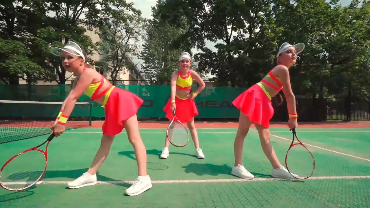 TENNIS choreo dance-mix современный танец для детей от танцевальной ...