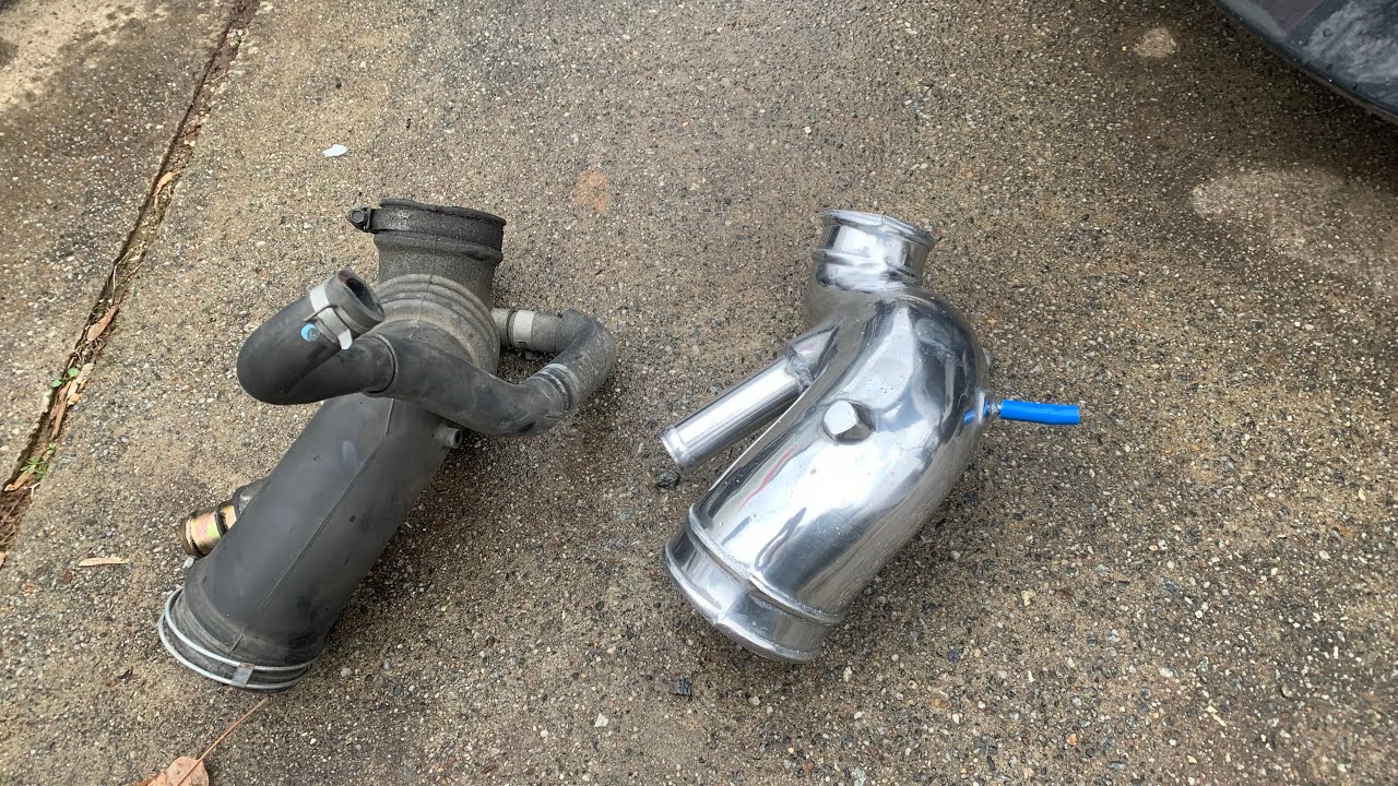 SR20DET KTS Intake Install S13 - YouTube