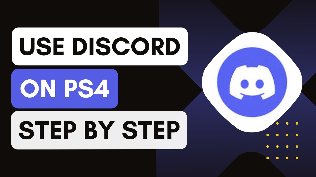 How To Use Discord On Ps4 ! - YouTube