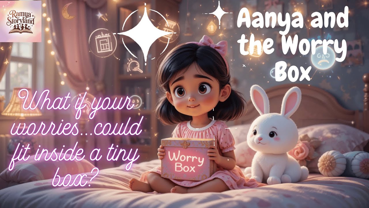 Aanya and the Worry Box - Learning to manage anxiety | Kids Moral Story ...