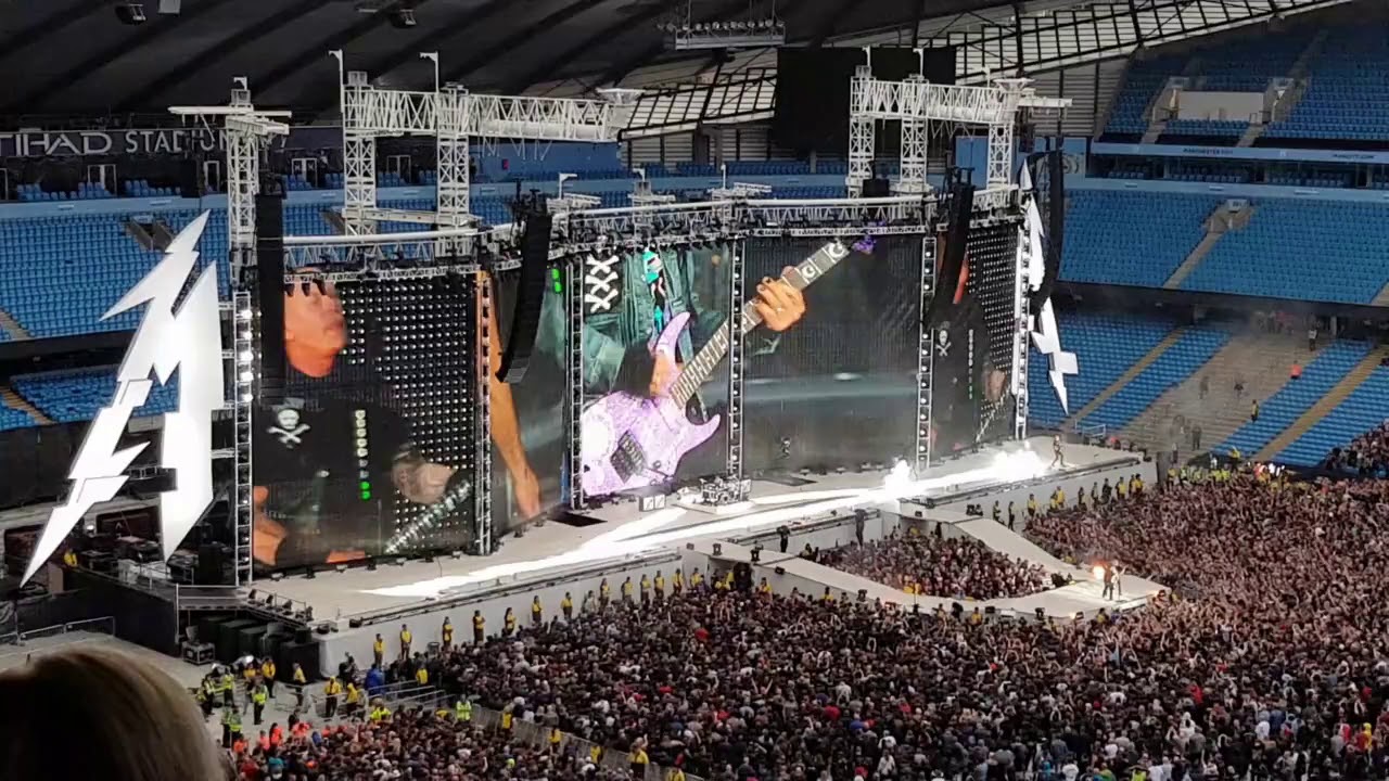 METALLICA @ Etihad Stadium, Manchester [18/06/2019] - YouTube