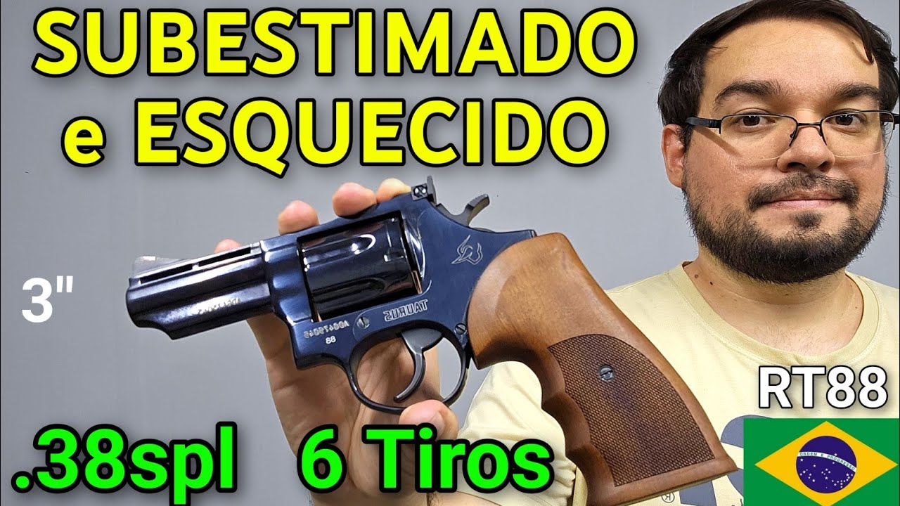 O Revólver .38 mais Subestimado da TAURUS! Por que o RT88 não fez ...