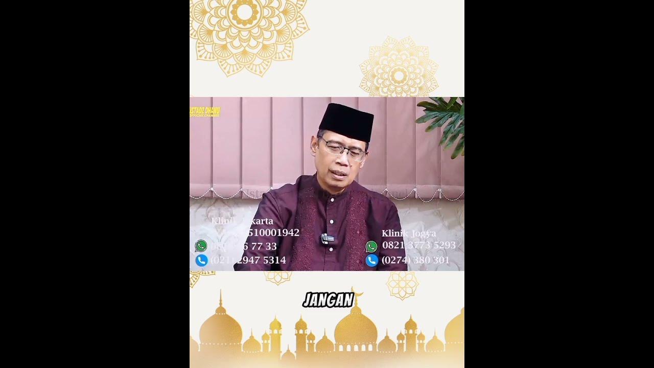 ustadz Dhanu - YouTube