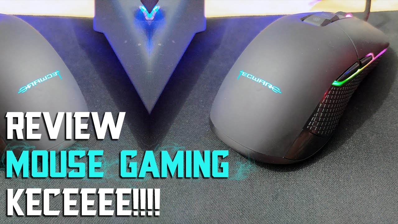 Review Mouse Gaming Tecware Impulse+ - YouTube