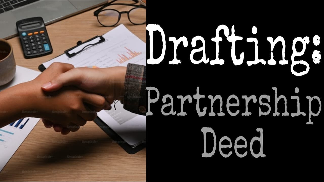 How to Draft a Partnership Deed: Step-by-Step Legal Guide - YouTube