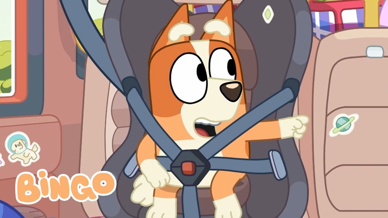 I Spy Game with Bingo! 👀 🧡 | Bluey Series 2 - Road Trip 🚗 🏕️ | Bingo ...