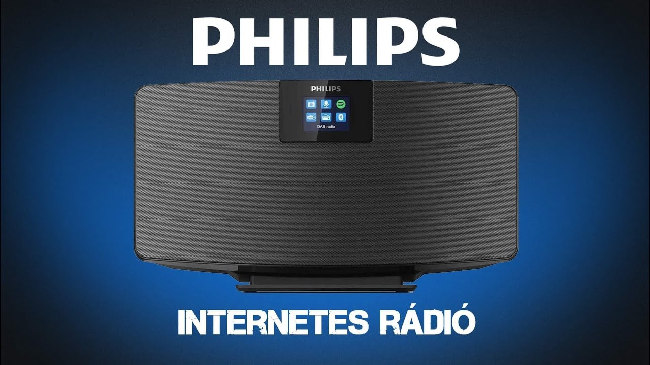 Philips Internet rádió ( TAM2805/10 ) - YouTube