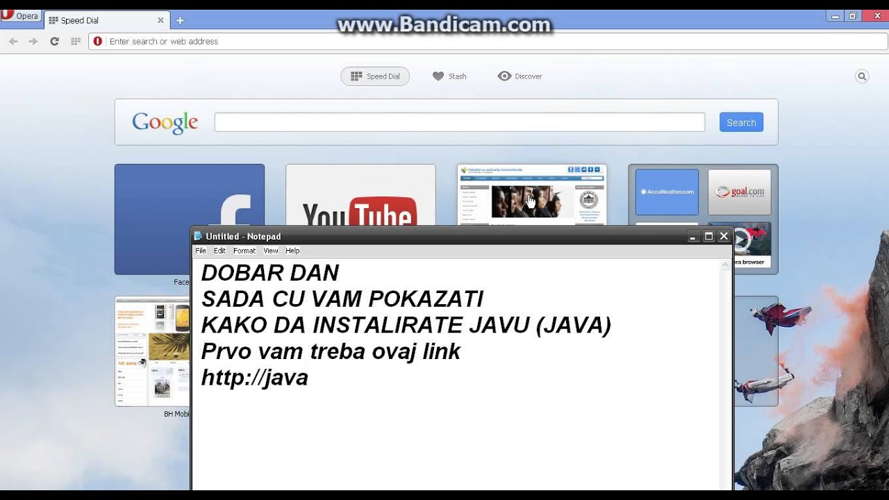 Kako instalirati java (javu) - YouTube